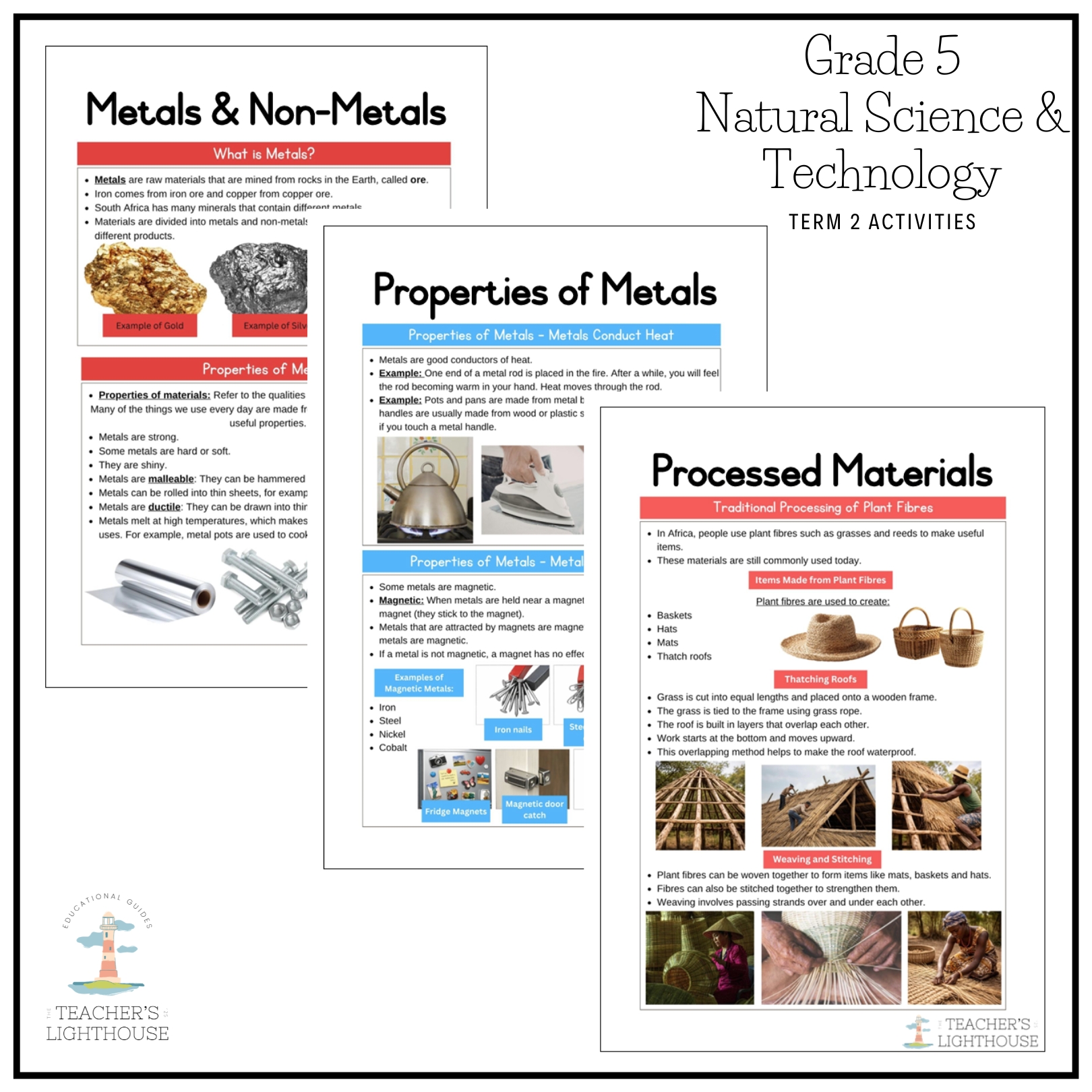 Grade 5 Natural Science & Technology Term 2 2026 Planning & Activities ...